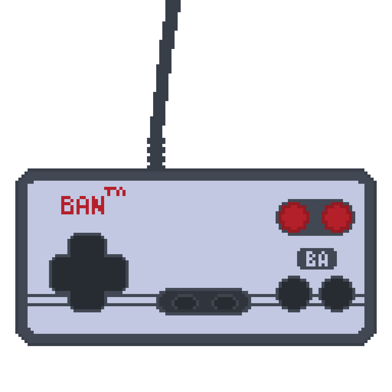 Pixel art remote control from Dendy – work from freelancer's portfolio ...