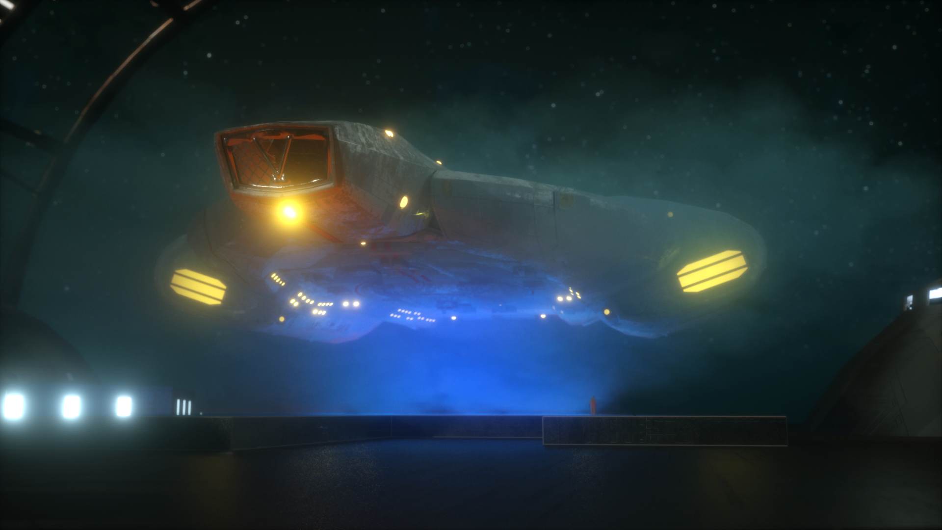 The USS_Defiant – work from a freelancer's portfolio Ivan | example ...