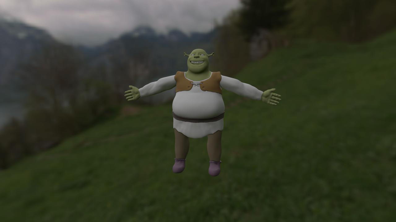 Shrek 3D model – work from freelancer's portfolio Artem | example from ...