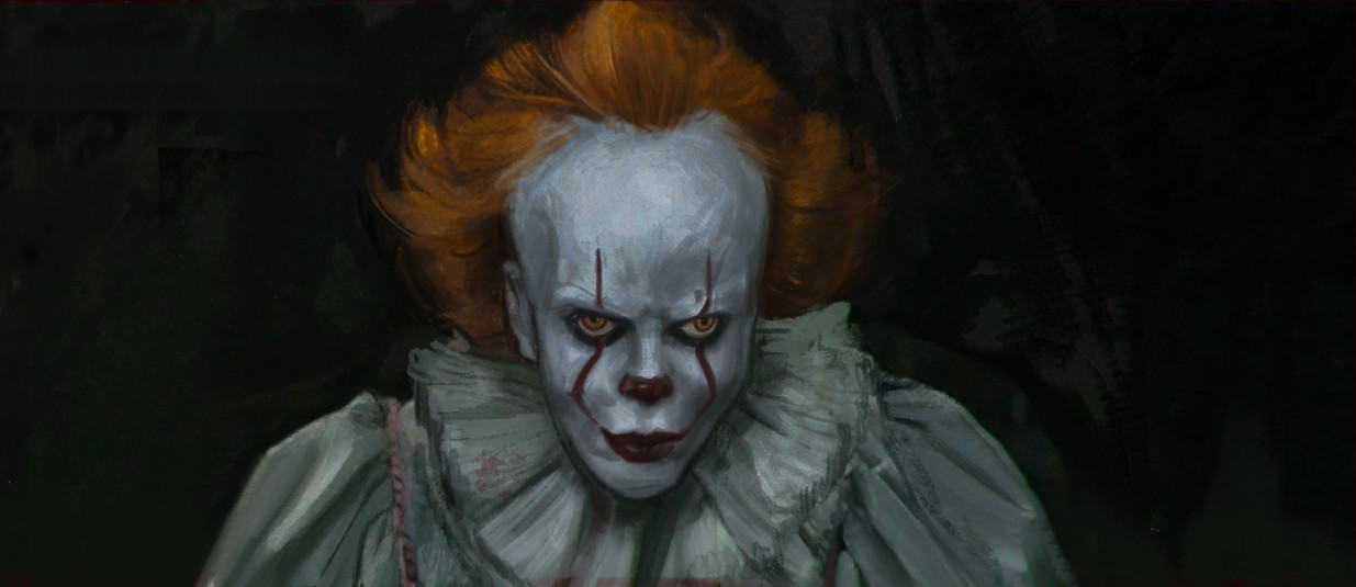 Pennywise Portrait/Fan Art – work from a freelancer's portfolio Сергея ...