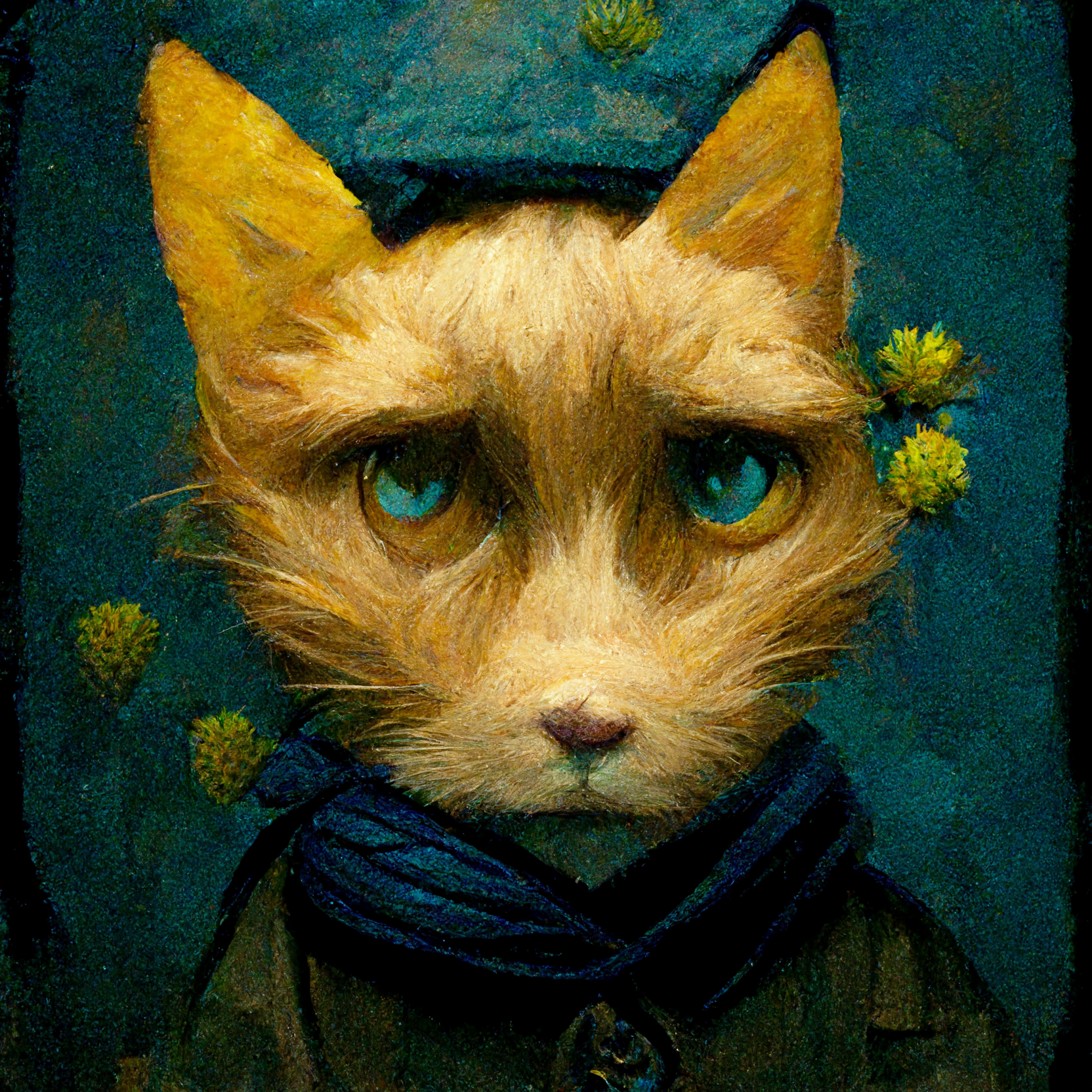 The Cat – work from a freelancer's portfolio Аліни | example from ...