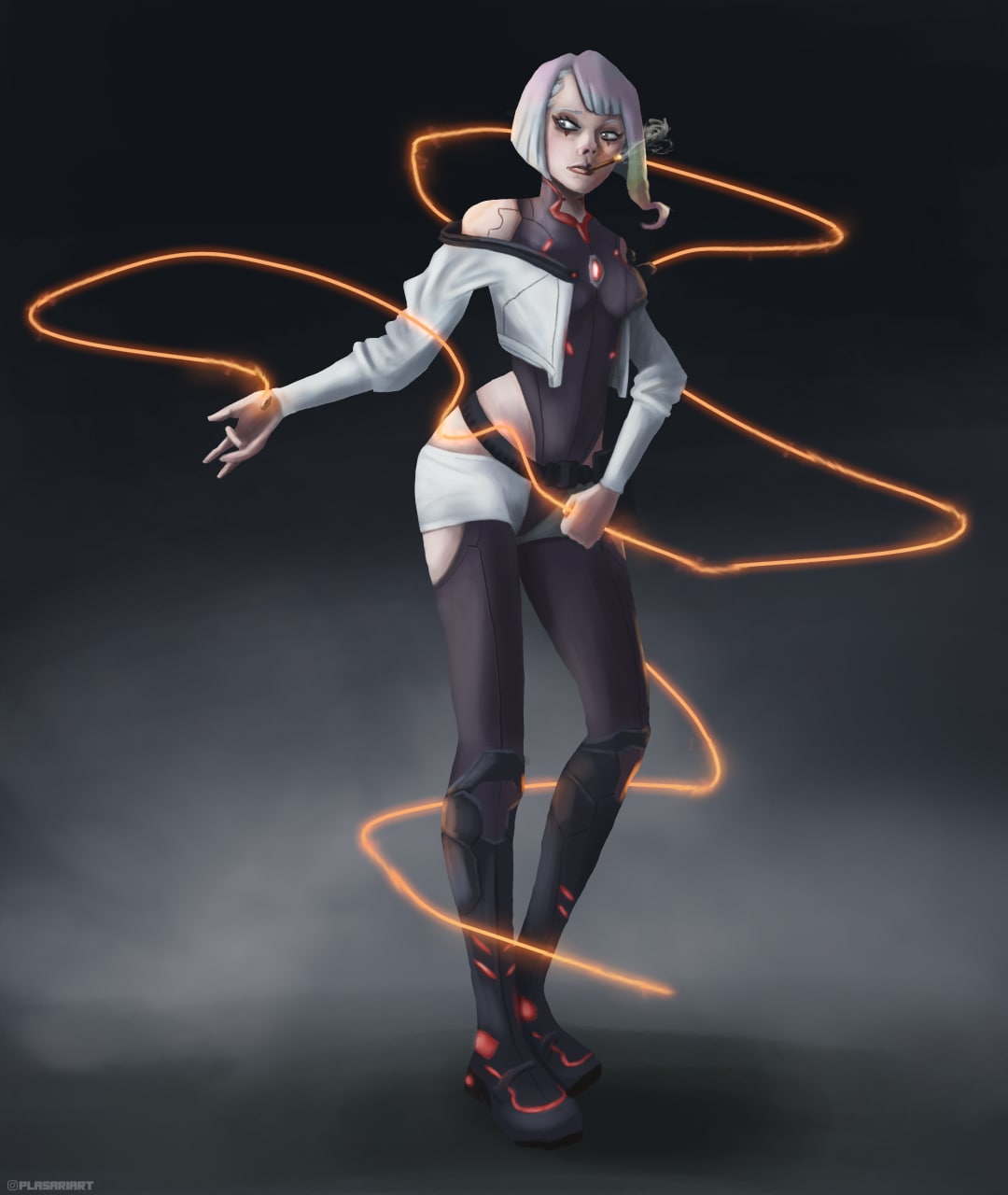 Cyberpunk 2077: Edgerunners. Lucy (Fan Art) – freelancer's work Andrii ... Cyberpunk 2077: Edgerunners. Lucy (Fan Art) – freelancer's work Andrii ...