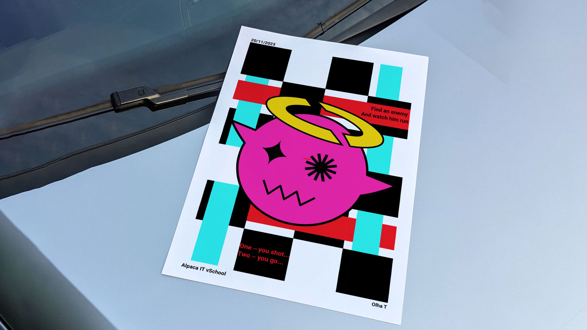 Set of posters | Adobe Illustrator – work from a freelancer's portfolio ...