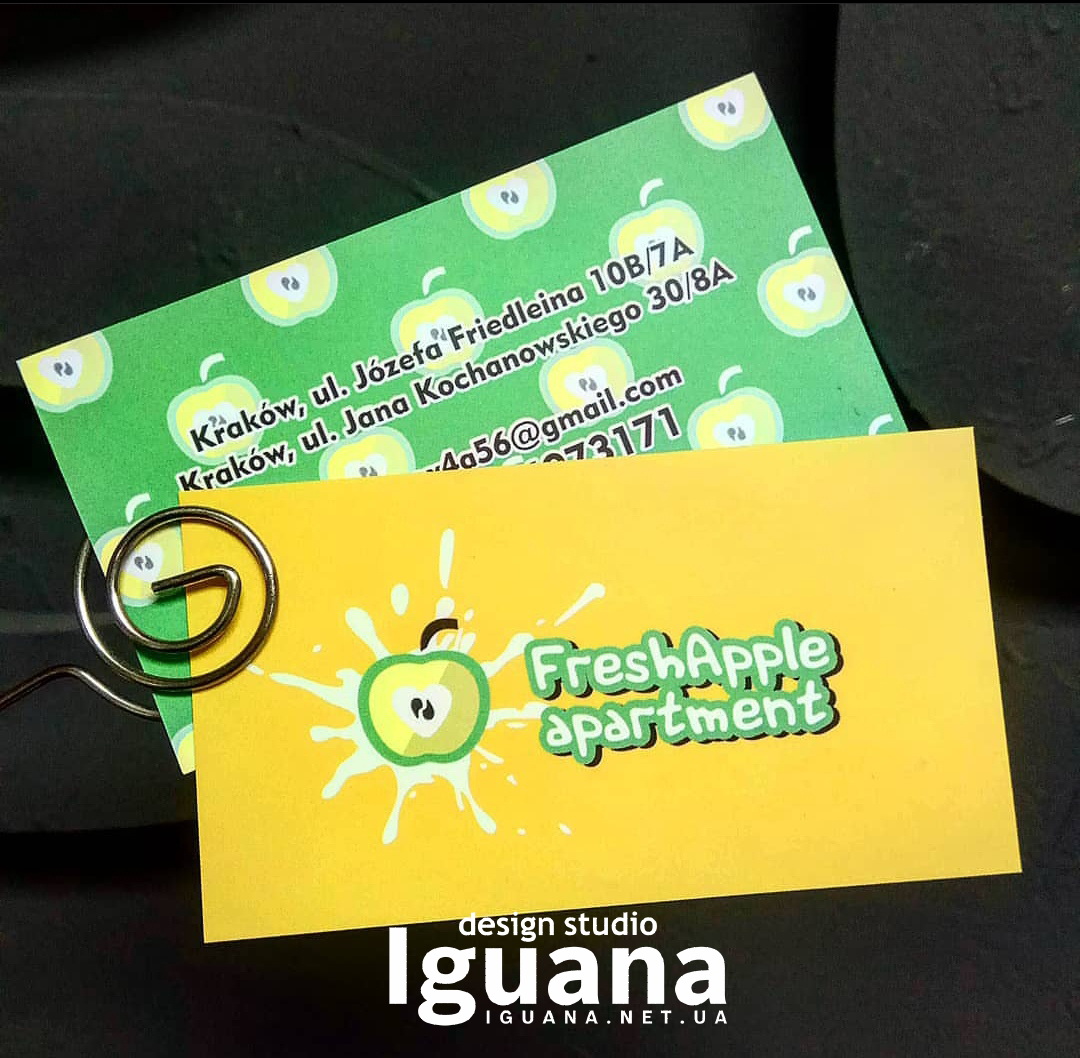 The design of the visitor card. Printed preparation. – work from a ...