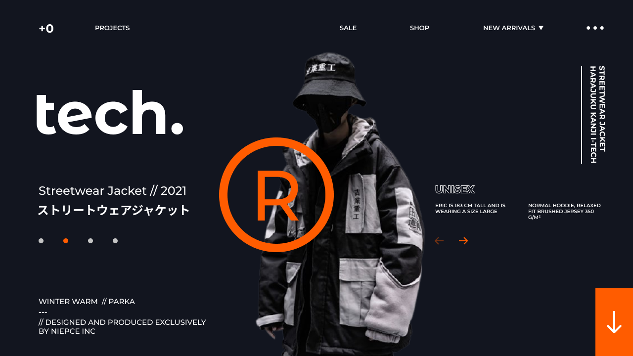 Main page design in Figma – work from freelancer's portfolio Daniil ...