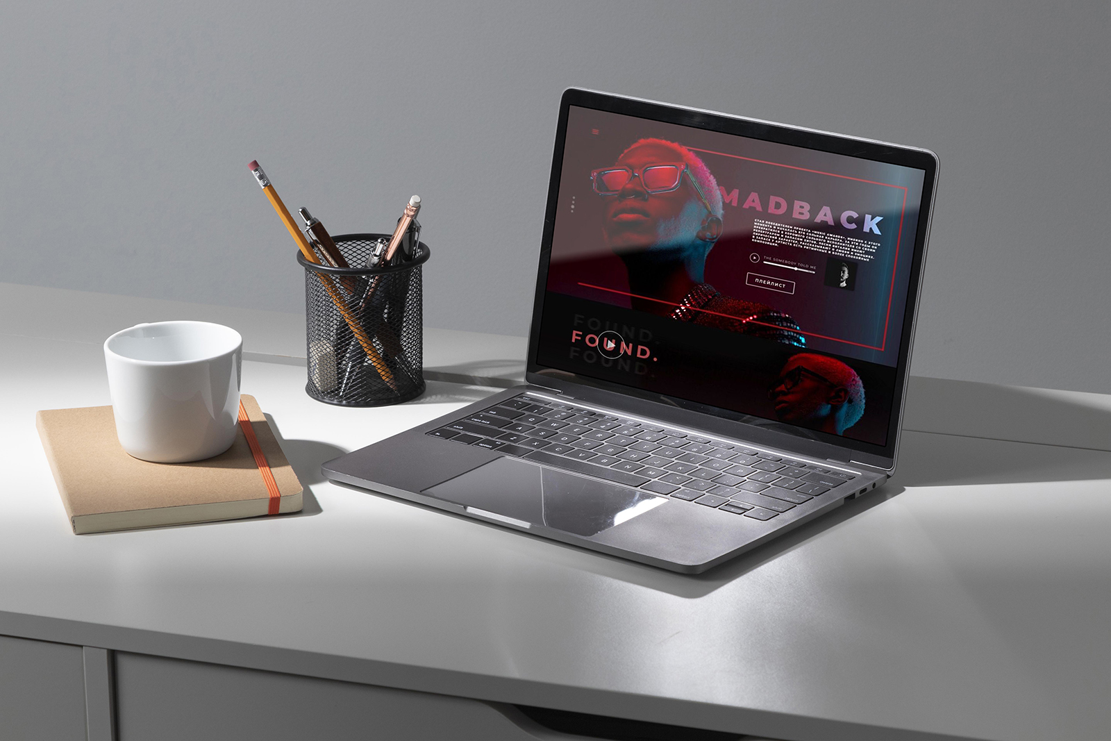 Landing page design for a beginner music artist – work from a ...