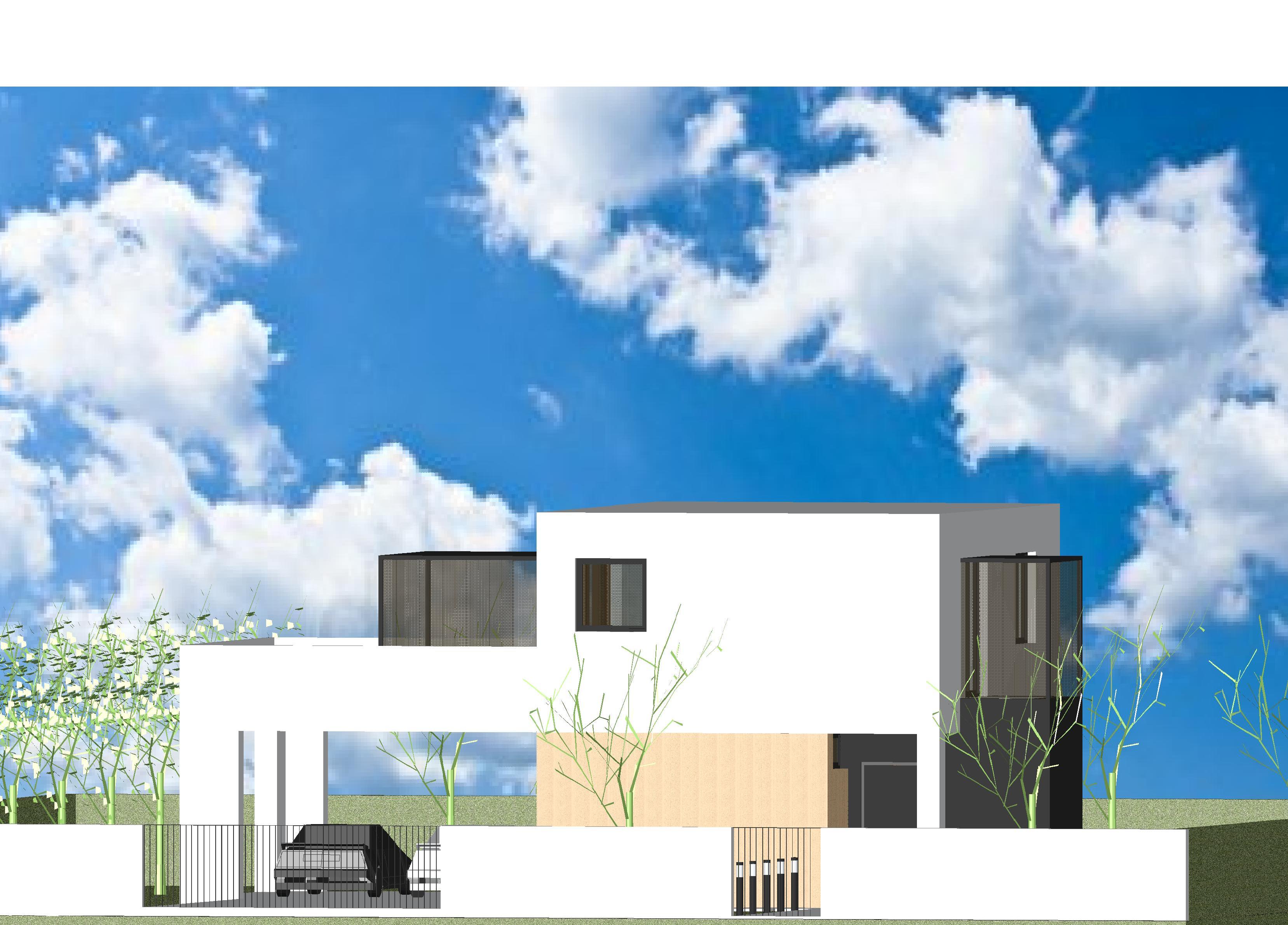 The modern house project. – work from a freelancer's portfolio Mykola ...