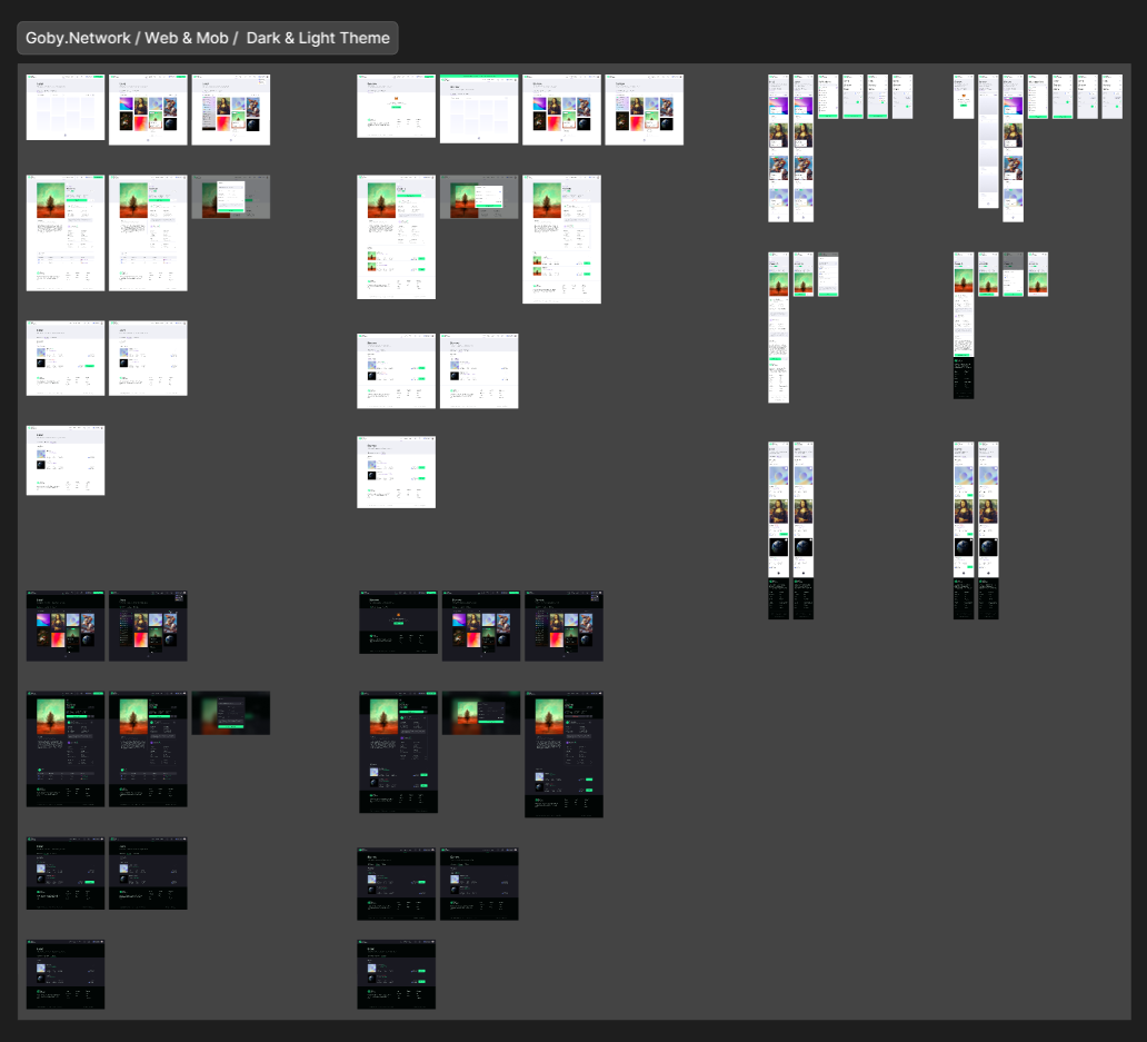 SaaS ecosystem for the startup Goby.Network – work from a freelancer's ...