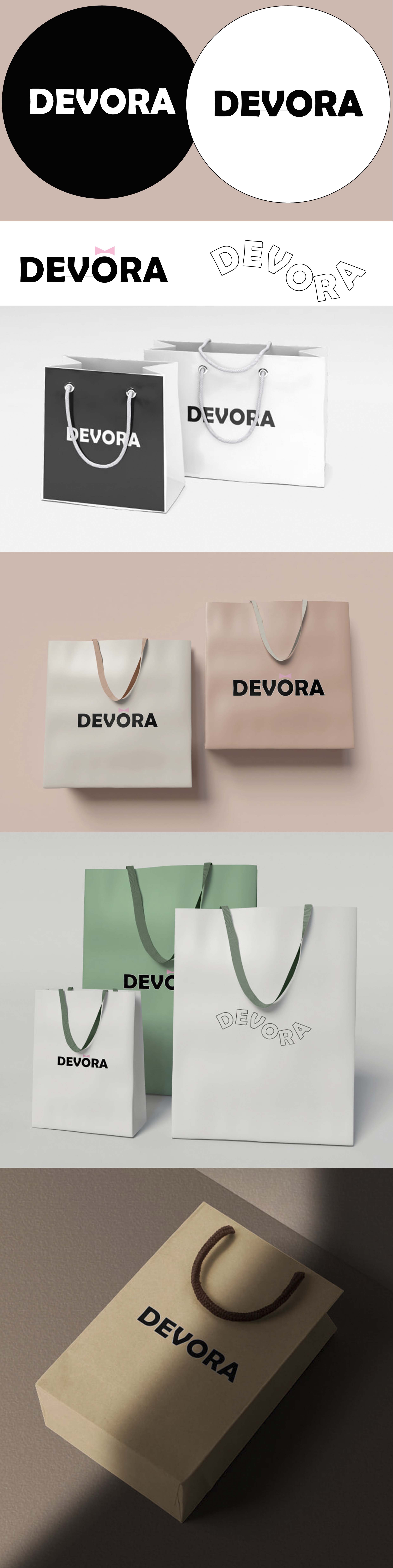 Creating a logo for the DEVORA store – work from freelancer's portfolio ...
