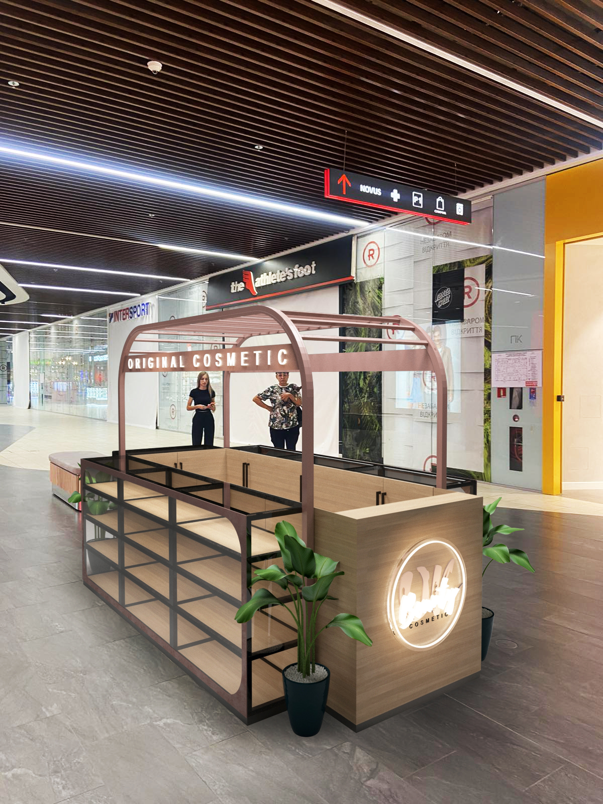 Visualization of the commercial island – work from a freelancer's portfolio Дмитрия | example ...