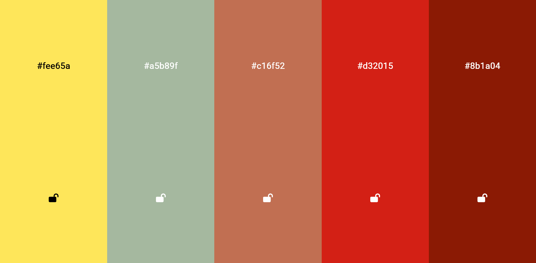 Random Color Palette Generator – work from freelancer's portfolio Діани ...