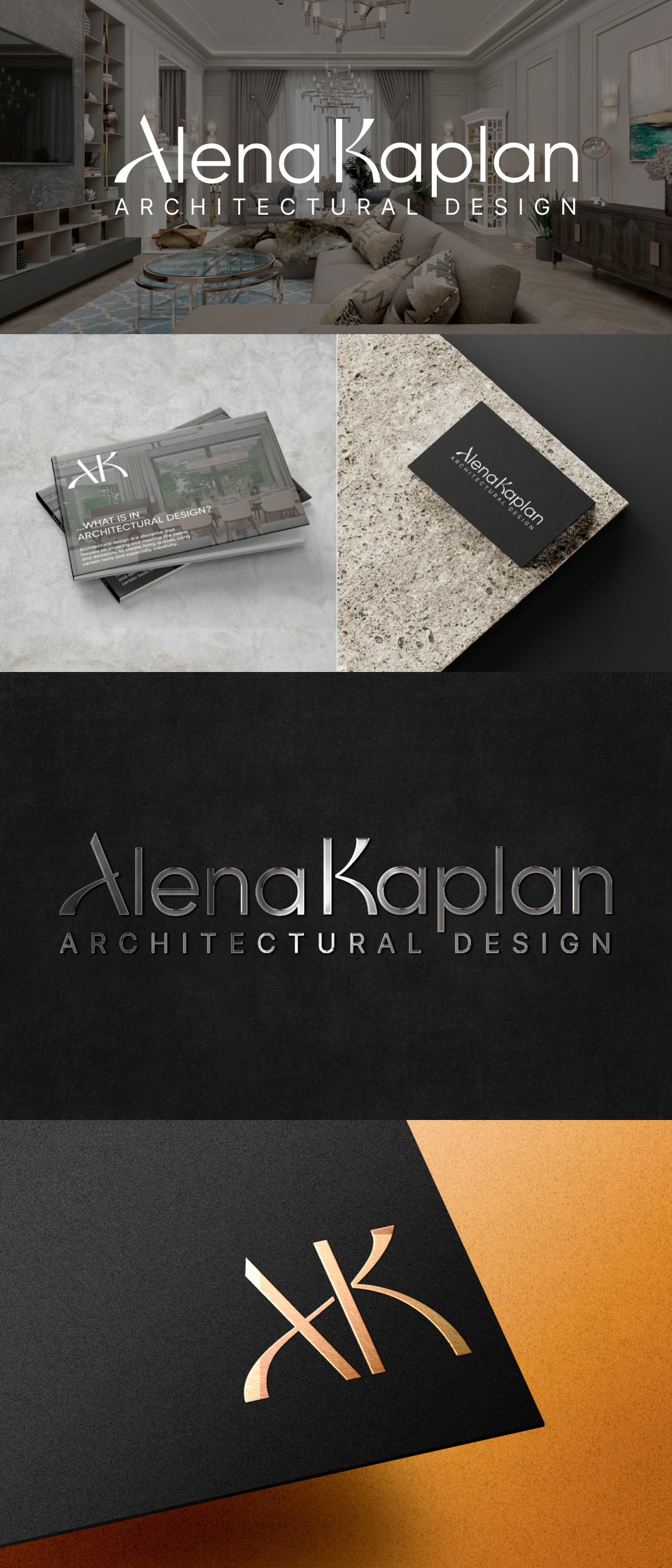 Logo for the Interior Designer – work from freelancer's portfolio Svitlana | example from ...