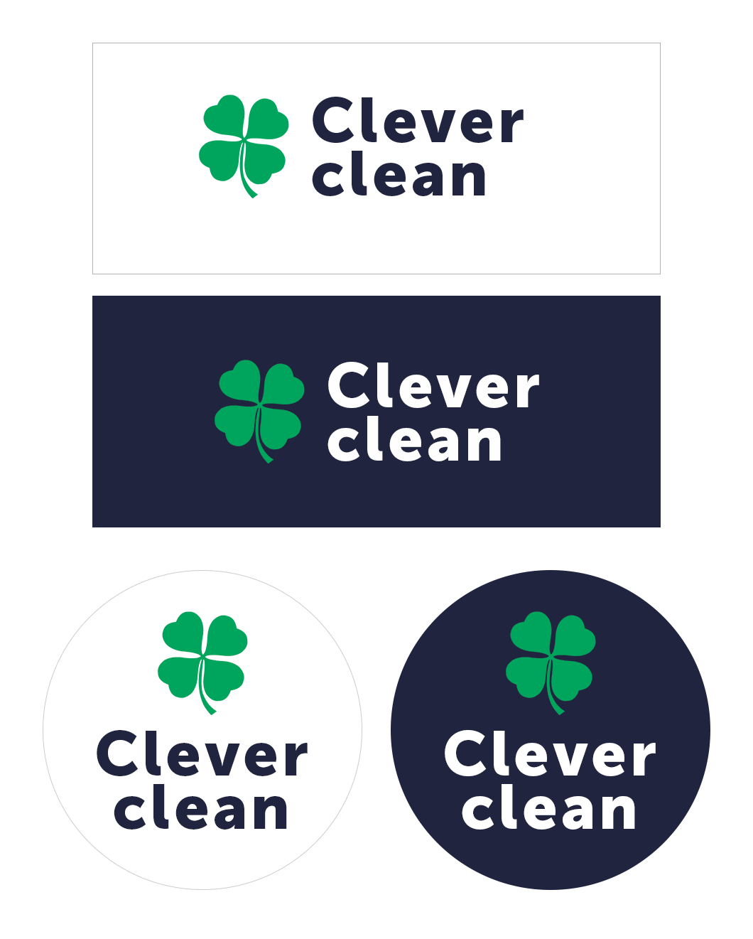 Clever Clean Clever Clean Clever Clean – work from a freelancer's portfolio Kateryna | example ...