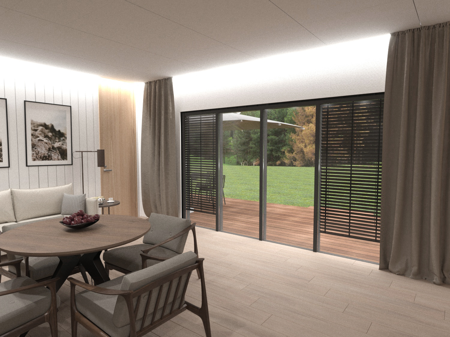 Interior for Modular Houses – work from a freelancer's portfolio Olena ...