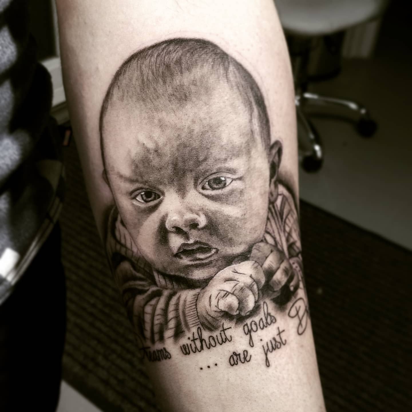 Tattoo portrait child tattoo portrait child – work from freelancer's ...