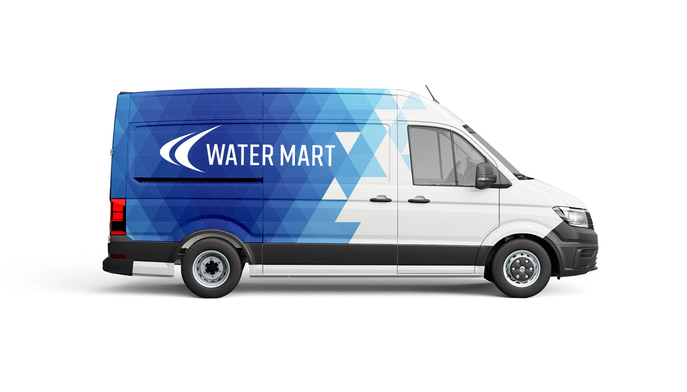Water Mart logo rebranding – work from a freelancer's portfolio Igor ...