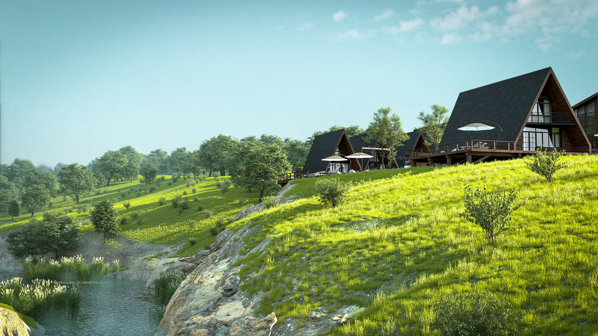 Archviz Architecture Visualization Work From A Freelancers Portfolio Olha Example From