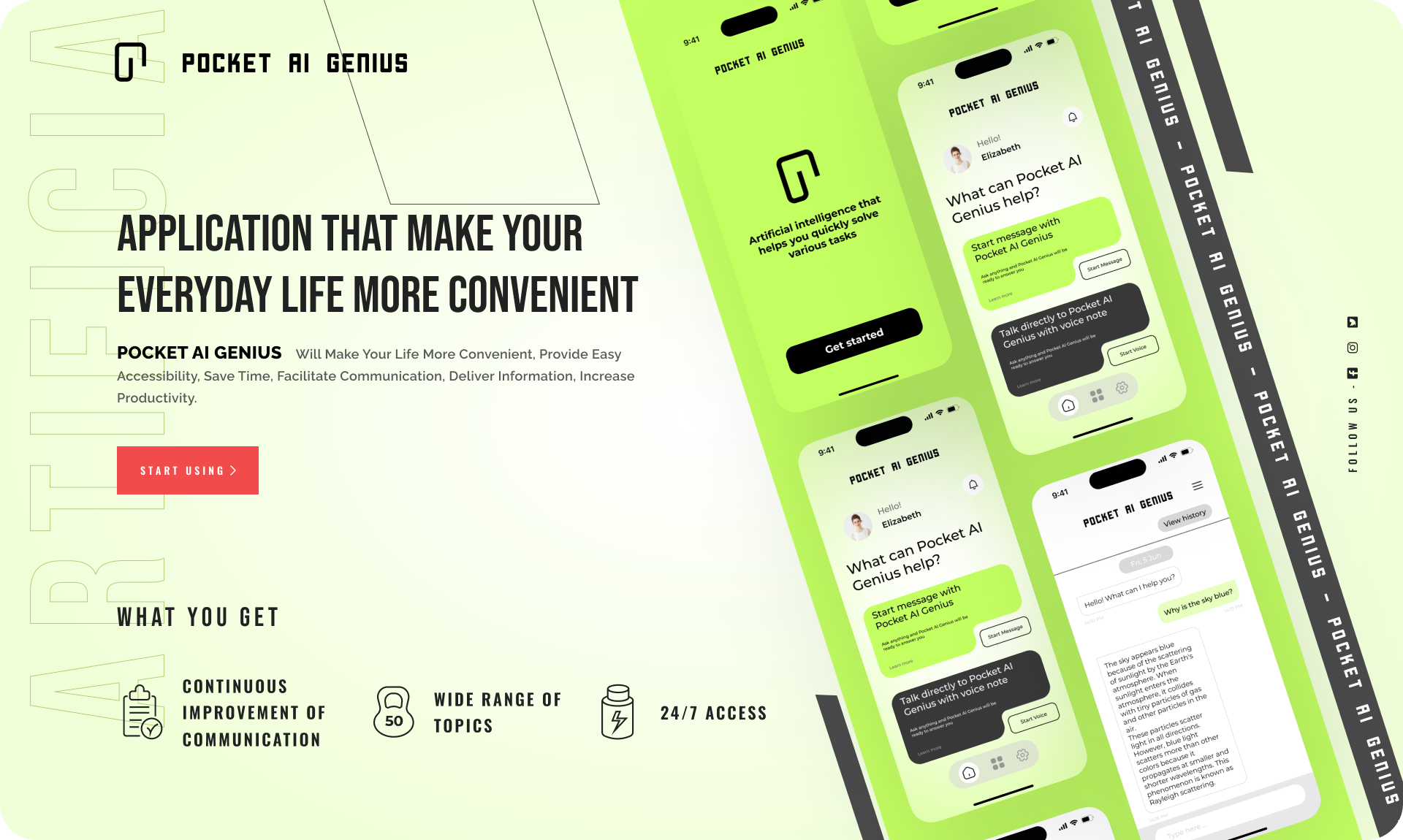 Banner Design for Application – work from freelancer's portfolio Mariia ...
