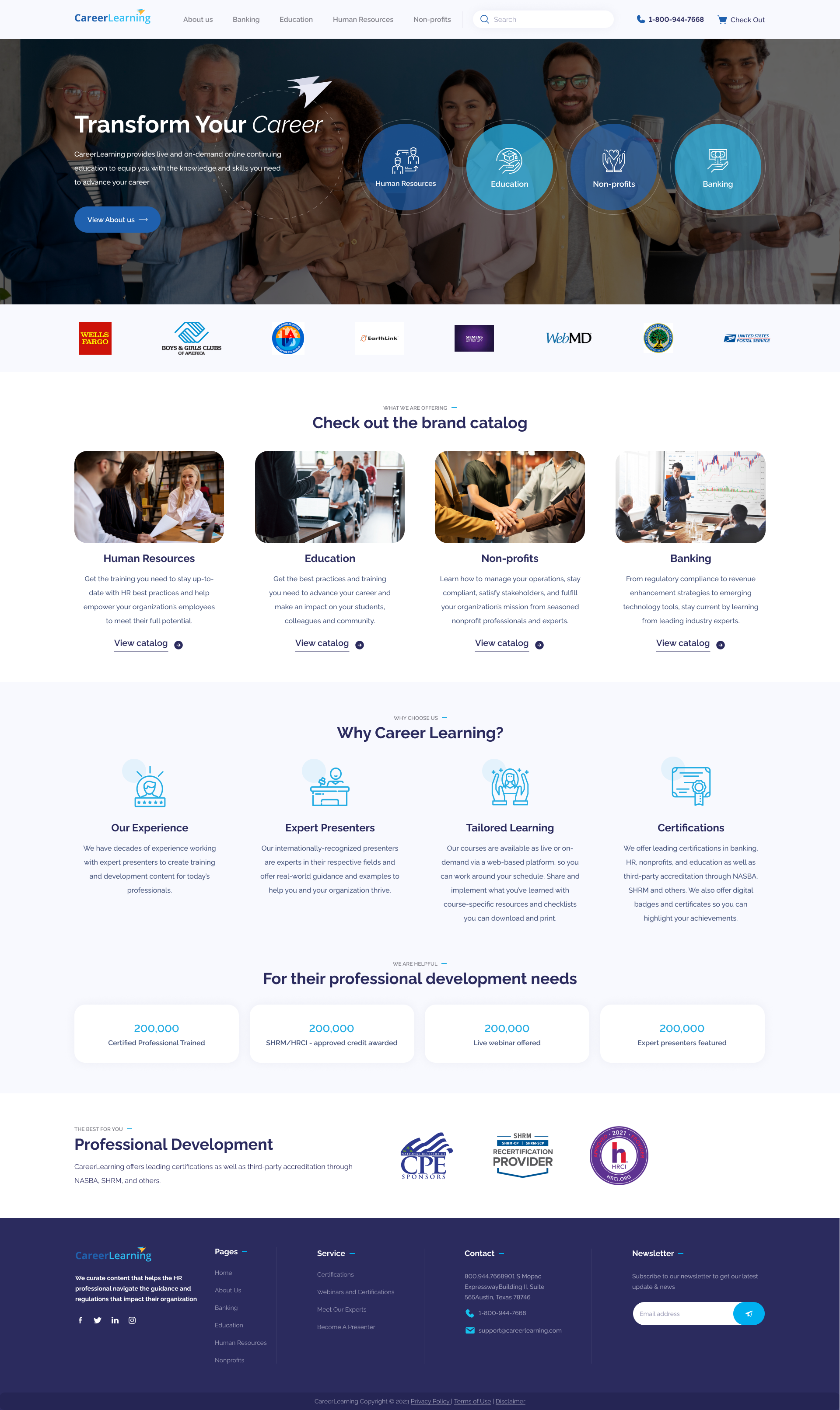 UI/UX design for a Career Learning page – work from a freelancer's ...