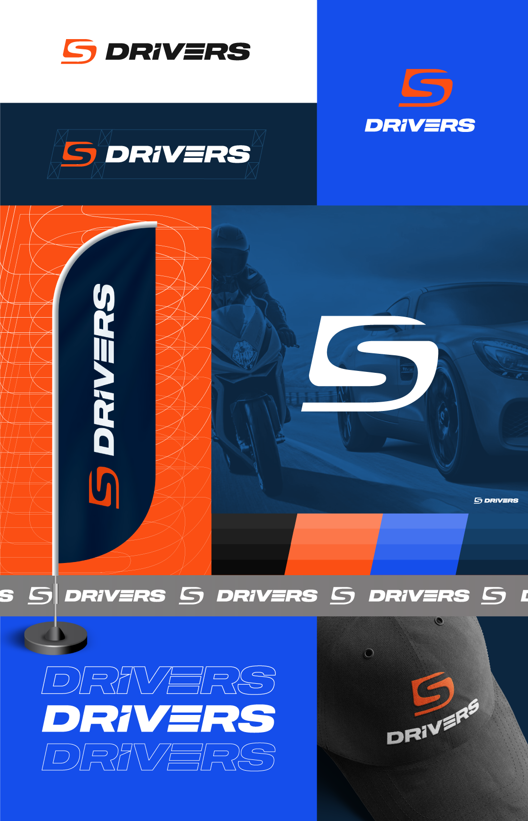 Design of the logo for the social network “Drivers” – work from ...
