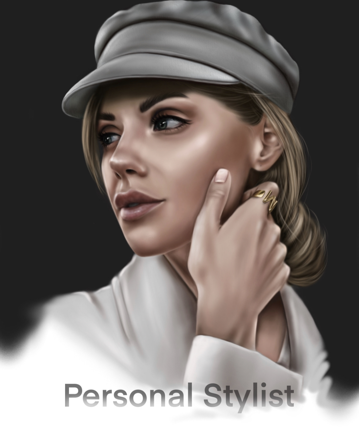 Portrait in realistic style – work from freelancer's portfolio Юлії ...