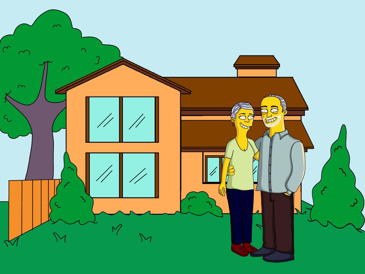 Illustration in the Simpsons animated series – work from freelancer's ...