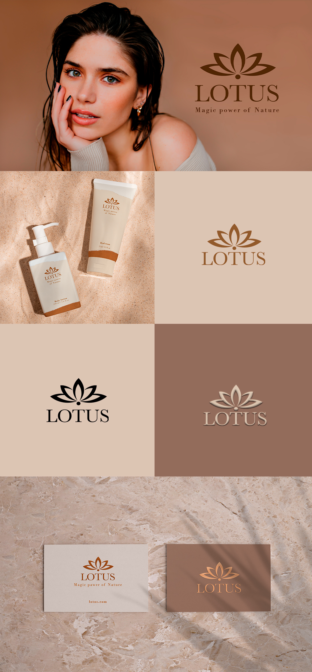 Design of the Lotus Cosmetics Logo – work from a freelancer's portfolio ...