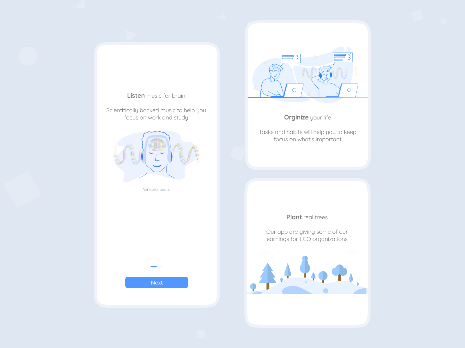 Onboarding for Mobile Application - Flow – work from a freelancer's ...