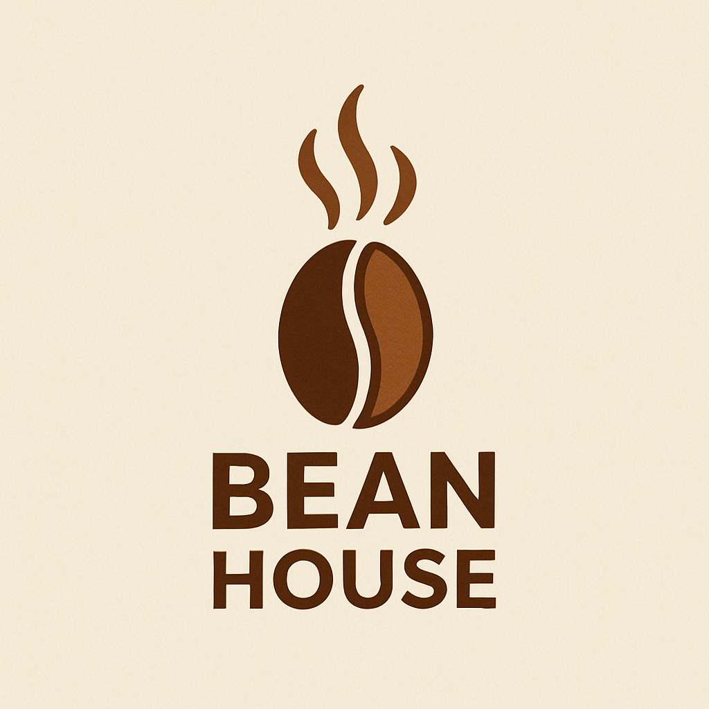 Logo for the coffee shop "Bean House" – work from a freelancer's portfolio Виталия | example ...
