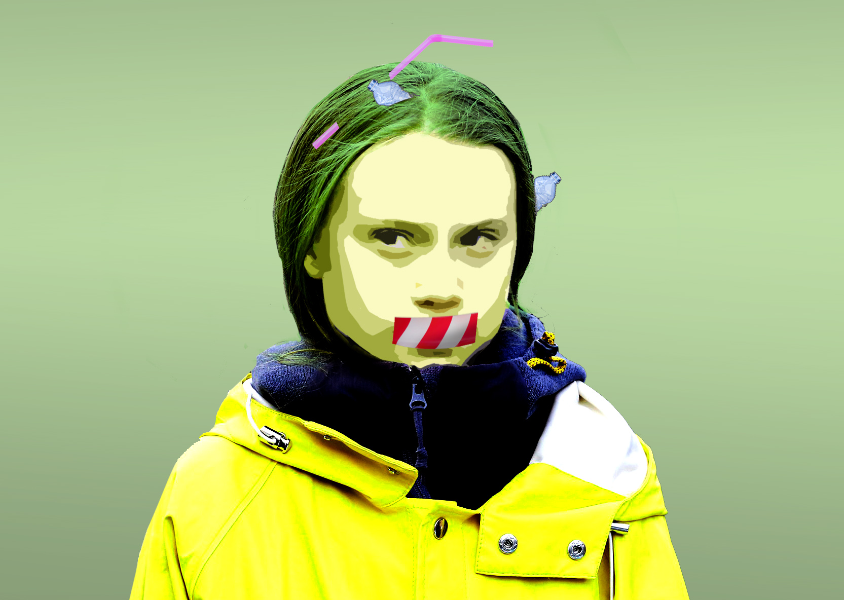 Greta Thunberg in Warhol style – work from a freelancer's portfolio ...