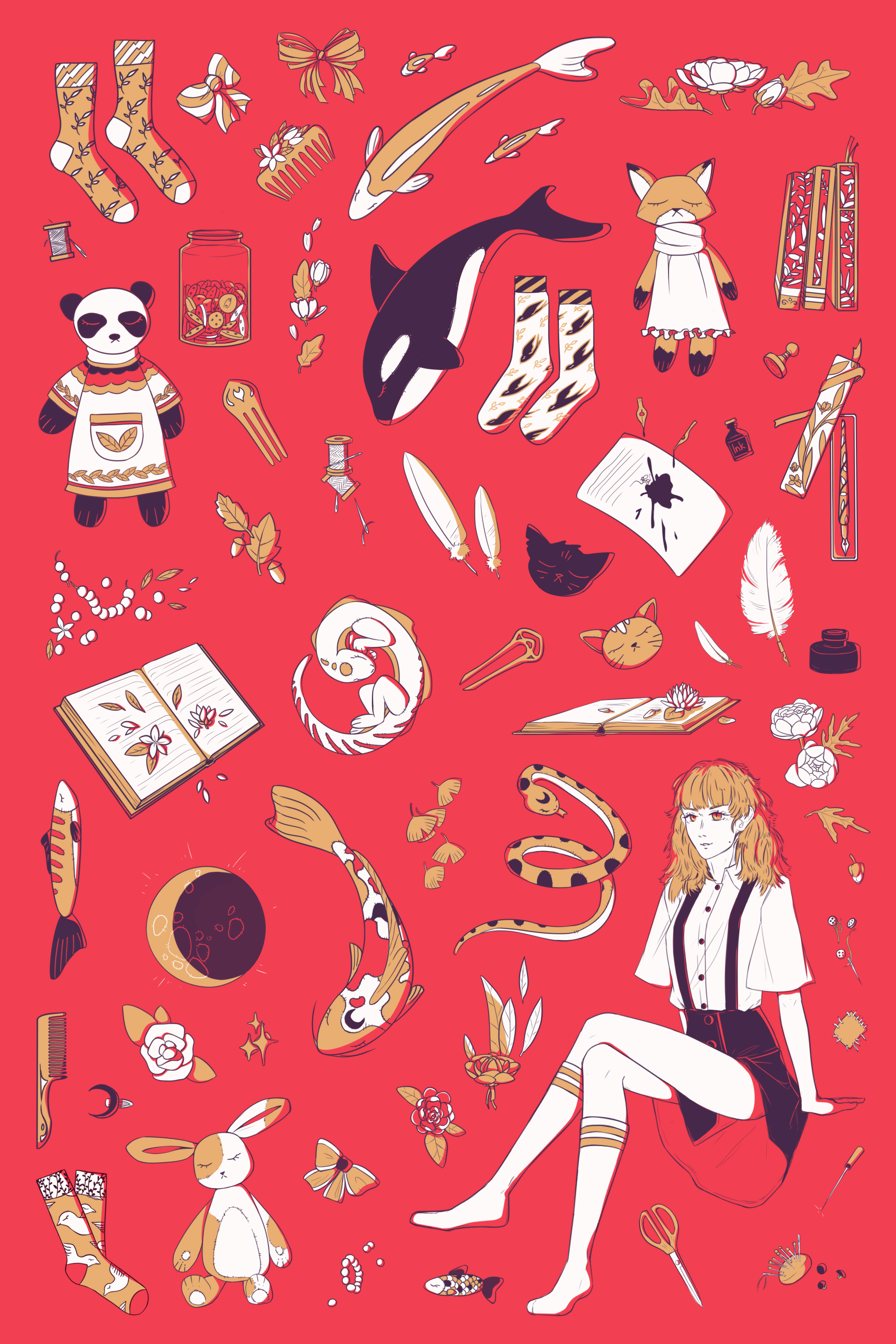 Sticker based on character – work from a freelancer's portfolio ...